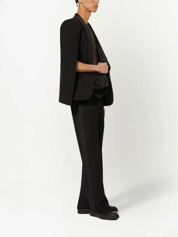 Valentino Garavani Straight-leg Trousers - Black