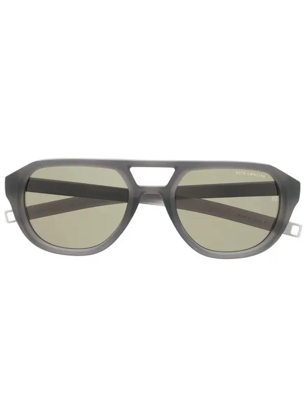 Dita Pilot-frame Sunglasses - Grey