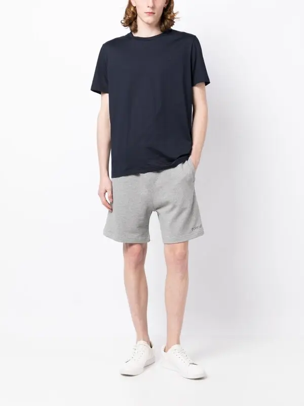 DONDUP Round-neck Cotton T-shirt - Blue