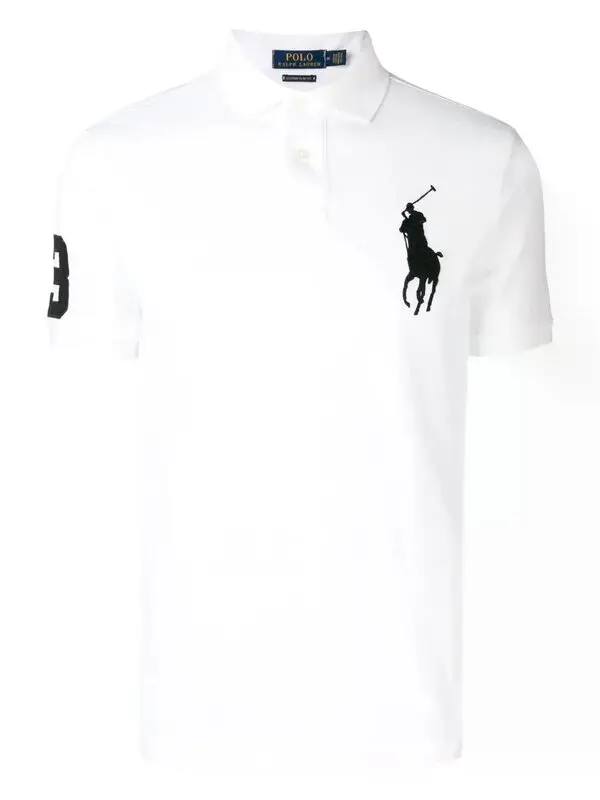 Polo Ralph Lauren Contrast-logo T-shirt