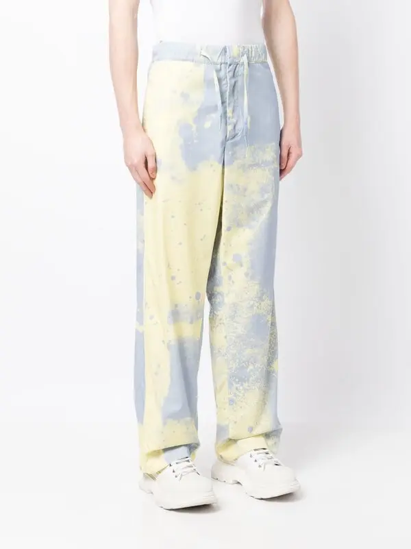 OAMC Spray-paint Straight-leg Trousers