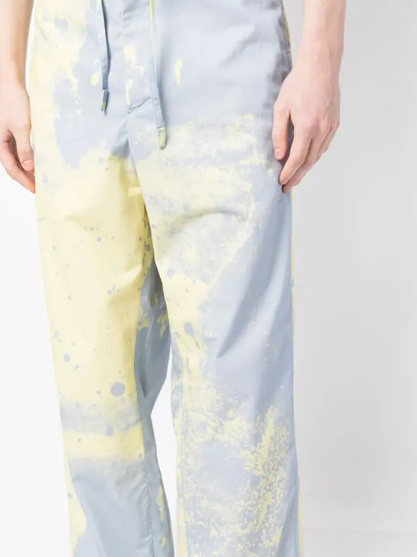 OAMC Spray-paint Straight-leg Trousers