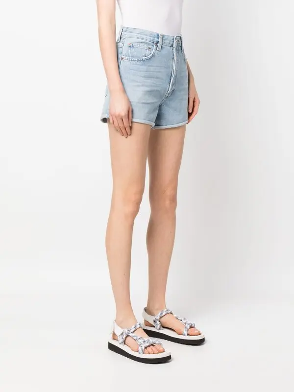 AGOLDE High-rise Denim Shorts