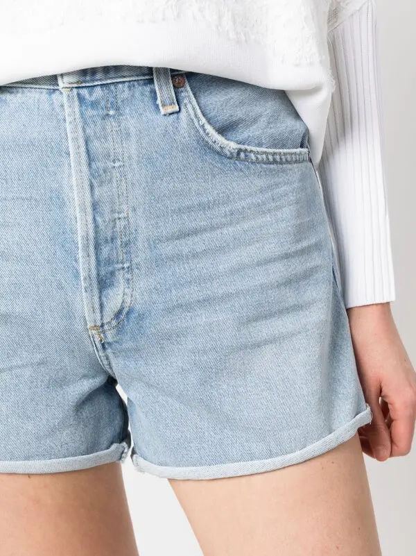 AGOLDE High-rise Denim Shorts