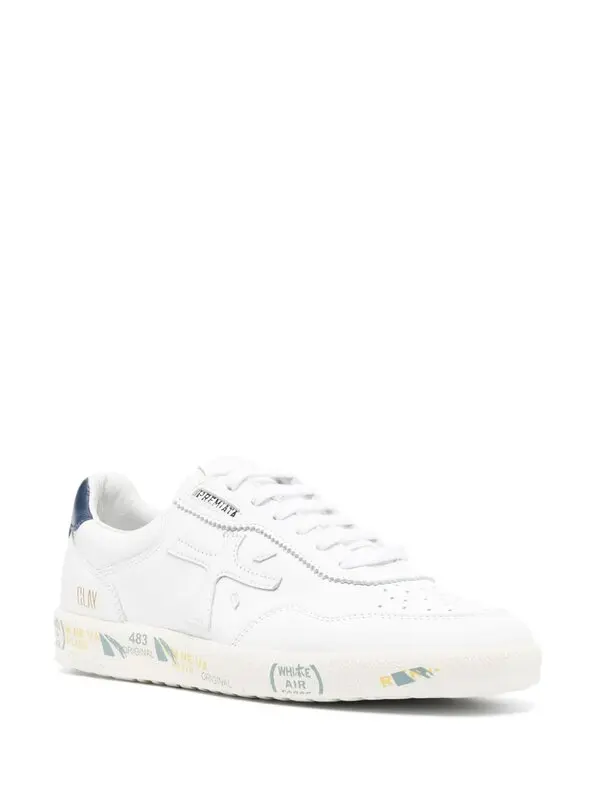 Premiata Lace-up Leather Sneakers