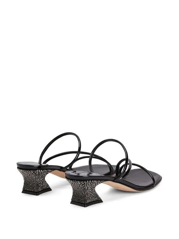 GIUSEPPE ZANOTTI Aude Strass 45mm Rhinestone Sandals