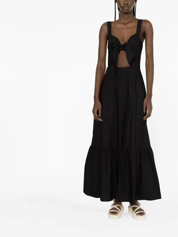 La DoubleJ Peek-a-boo Cut-out Maxi Dress