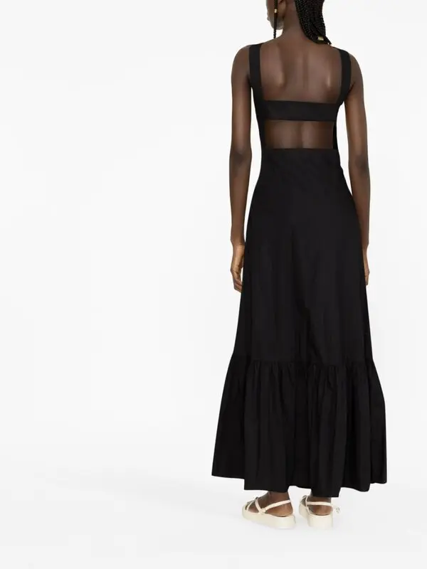 La DoubleJ Peek-a-boo Cut-out Maxi Dress