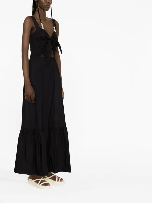 La DoubleJ Peek-a-boo Cut-out Maxi Dress