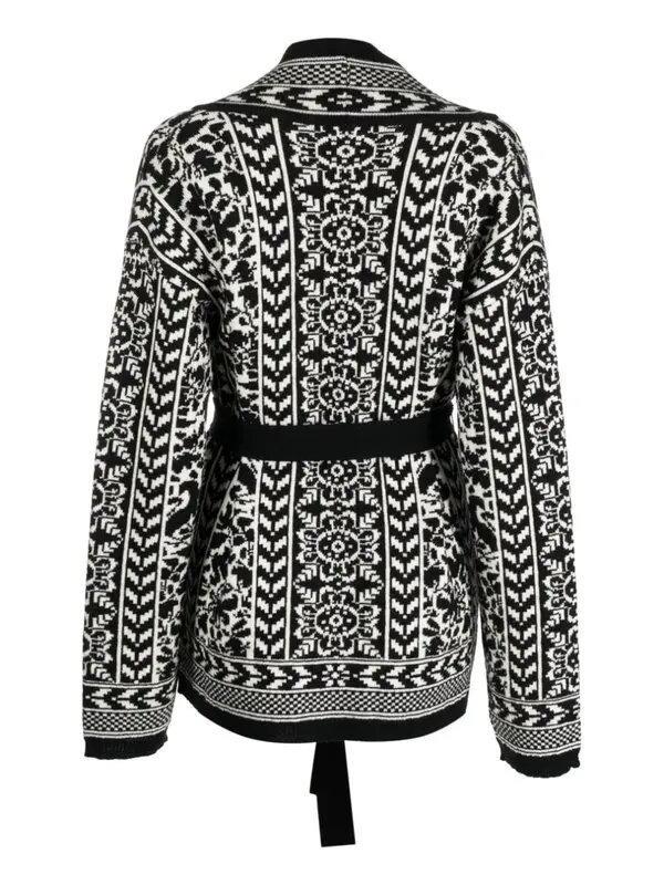 La DoubleJ Belted Wool Cardigan