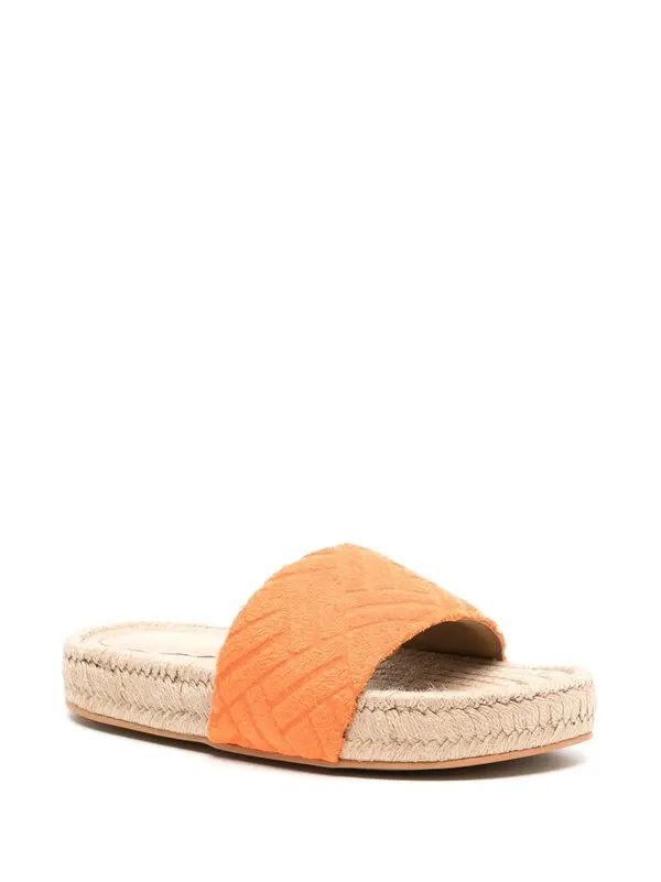 Senso Isobel Espadrille Slides - Orange