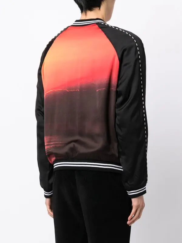 BLUE SKY INN Graphic-print Bomber Jacket