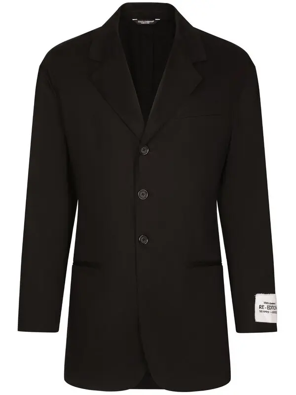Dolce & Gabbana Cotton Gabardine Blazer