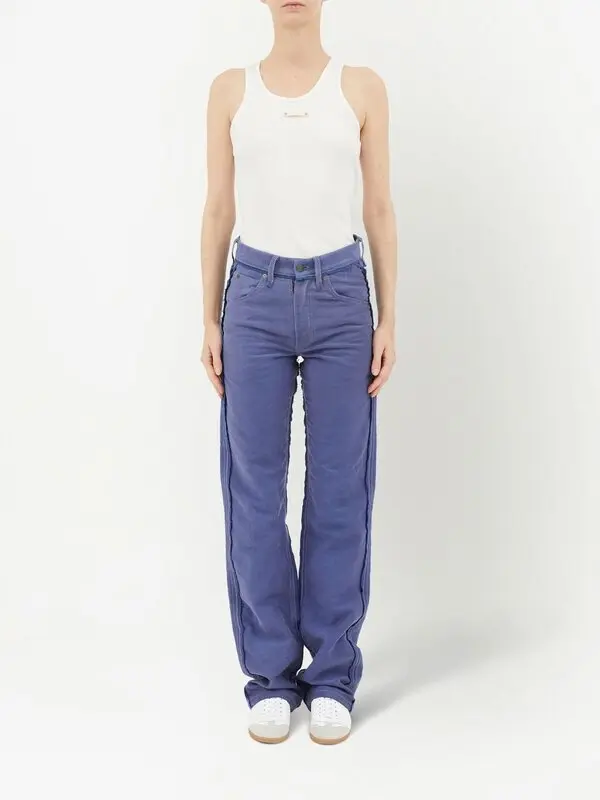 MAISON MARGIELA Distressed Straight-leg Jeans