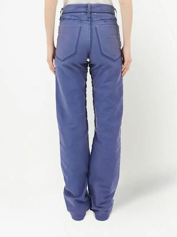 MAISON MARGIELA Distressed Straight-leg Jeans