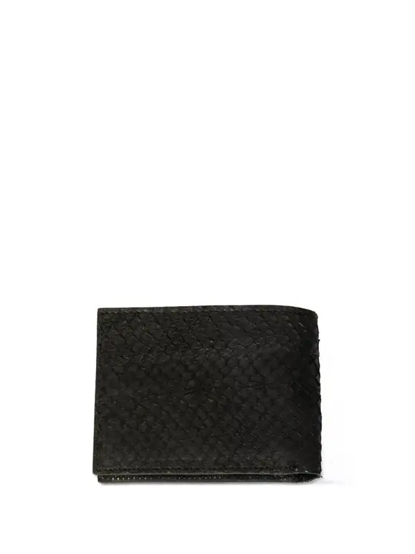 OSKLEN Textured Leather Bi-fold Wallet