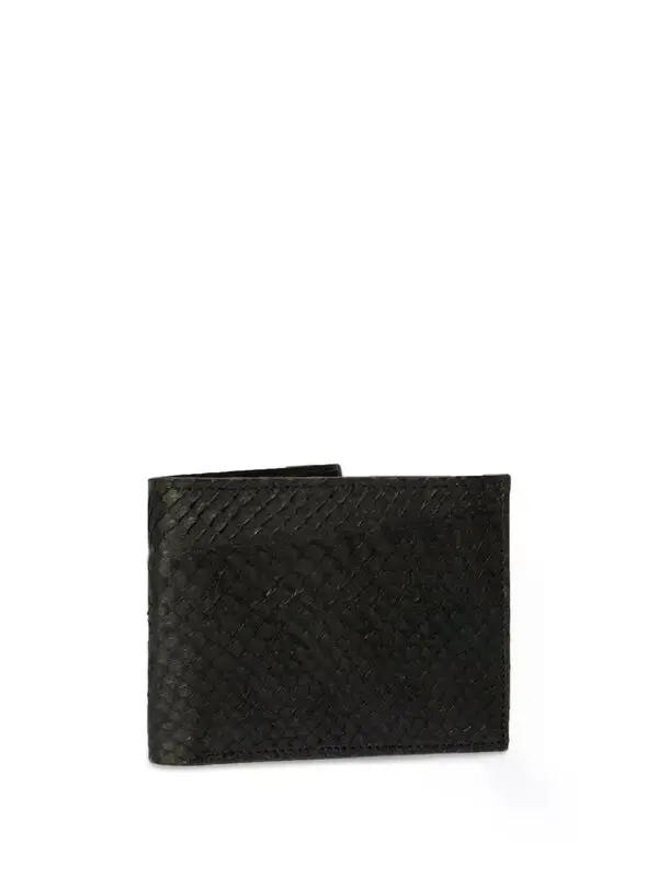 OSKLEN Textured Leather Bi-fold Wallet