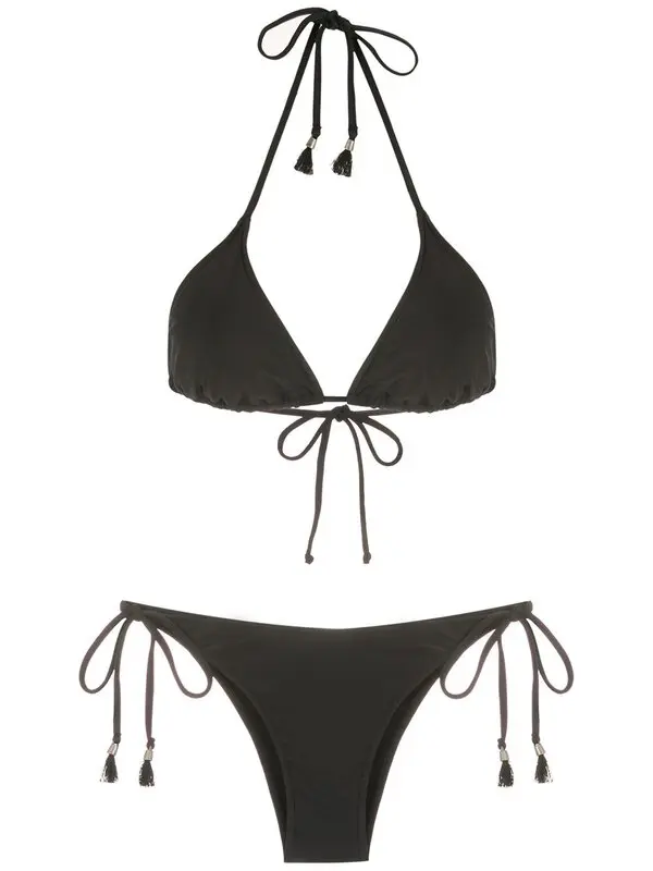 LYGIA & NANNY Maya Triangle Bikini - Black