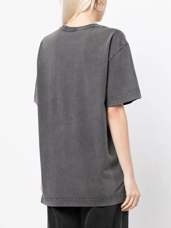Alexander Wang Clickbait Graphic-Print T-Hirt - Grey | Editorialist