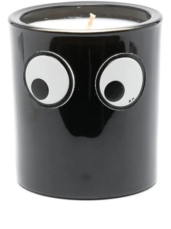 ANYA HINDMARCH Small Happy Days Wax Candle - Black
