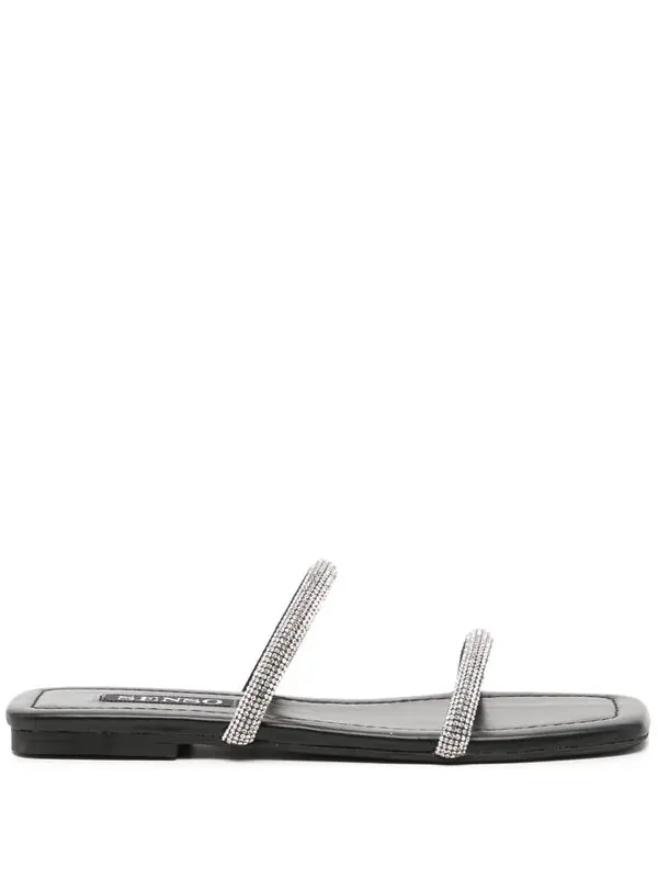 Senso Holly Embellished Sandals - Silver