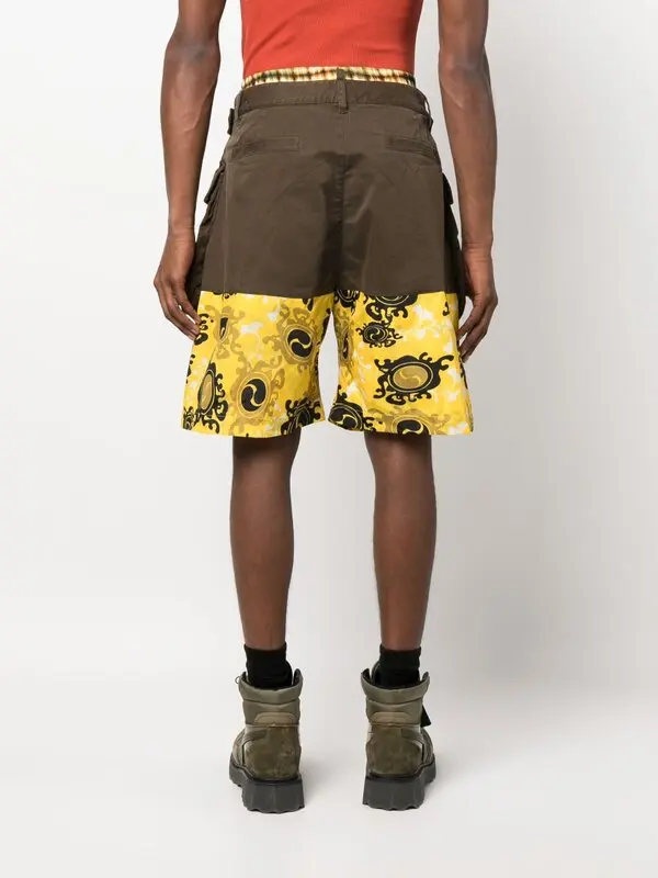 Dsquared2 Layered-effect Cotton Shorts