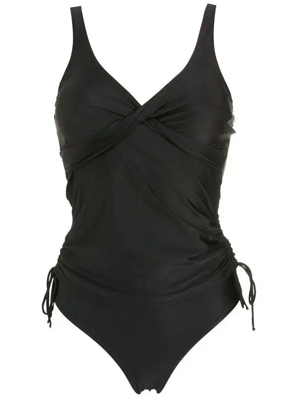 LYGIA & NANNY Bruma Wrap Tankini - Black