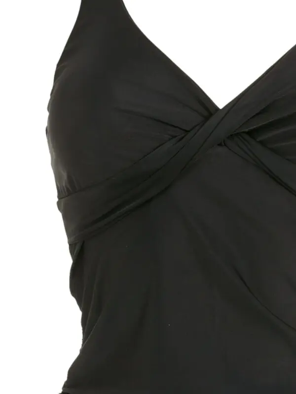 LYGIA & NANNY Bruma Wrap Tankini - Black