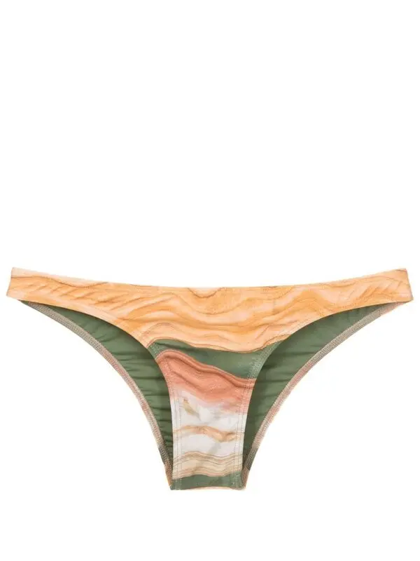 LYGIA & NANNY Poipu Low-rise Bikini Bottom - Orange