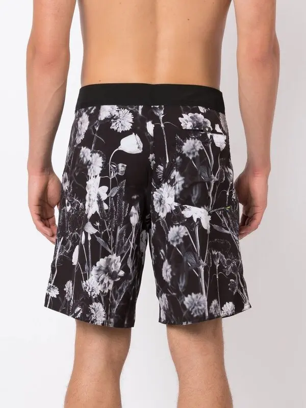 OSKLEN Floral-print Surf Shorts