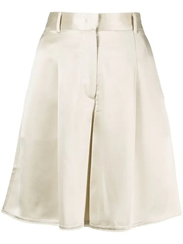 BY MALENE BIRGER High-waist Satin Shorts