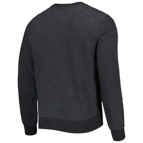 '47 Heathered Las Vegas Raiders Bypass Tribeca Pullover Sweatshirt