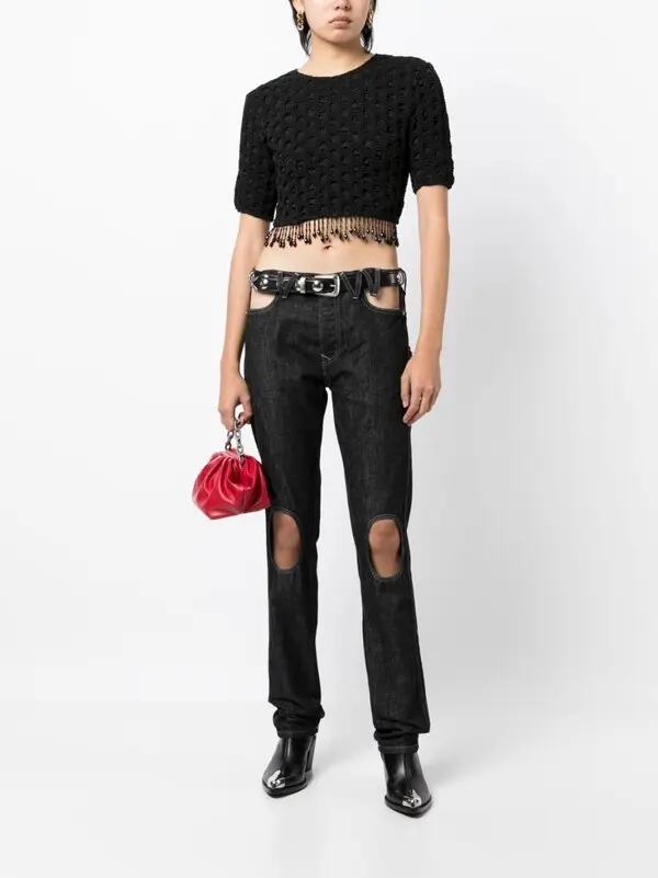 VIVIENNE WESTWOOD Cut-out Jeans