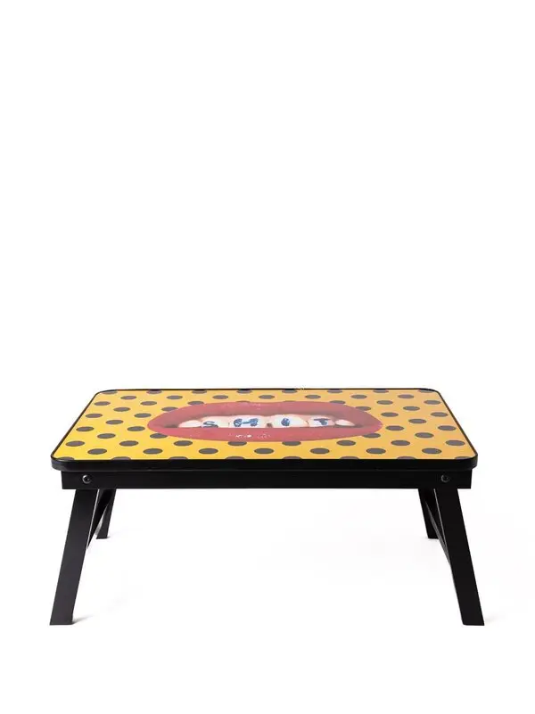 SELETTI Foldable Sofa Tray - Black
