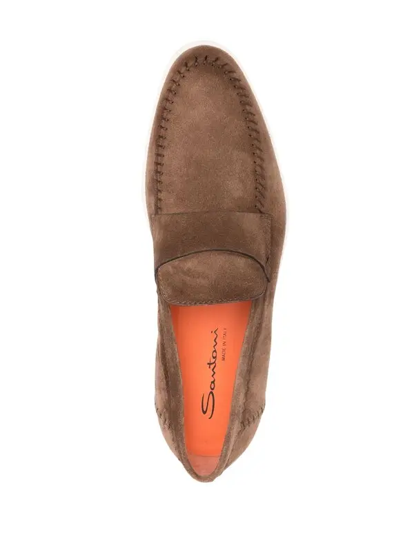 Santoni Penny Loafers
