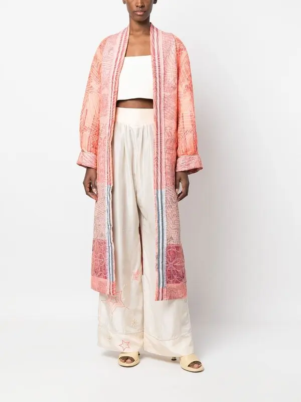 FORTE_FORTE Embroidered Palazzo Pants