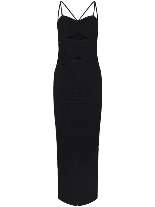 Altuzarra Suberi Cut-out Ribbed Knit Dress