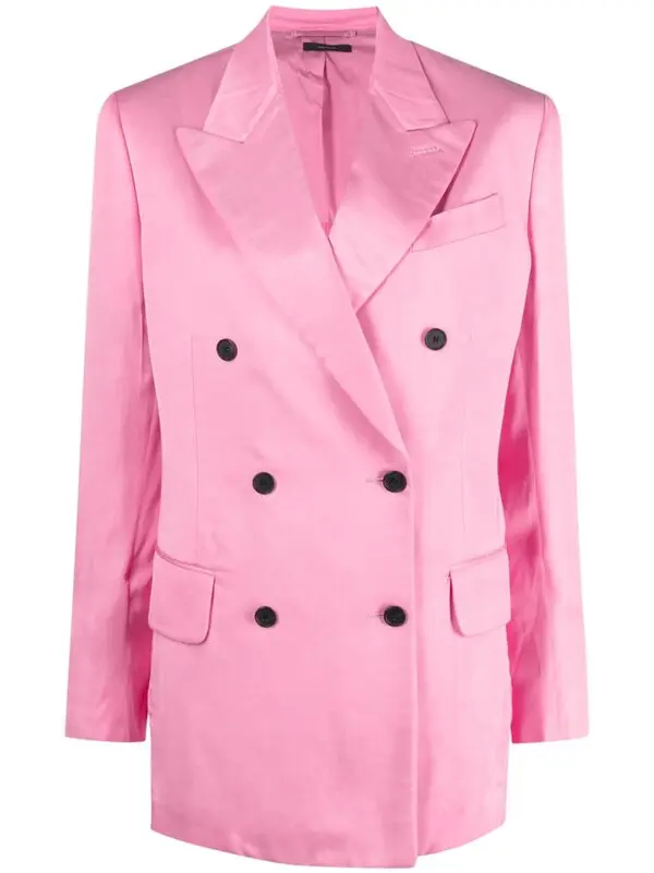 TOM FORD Double-breasted Blazer - Pink