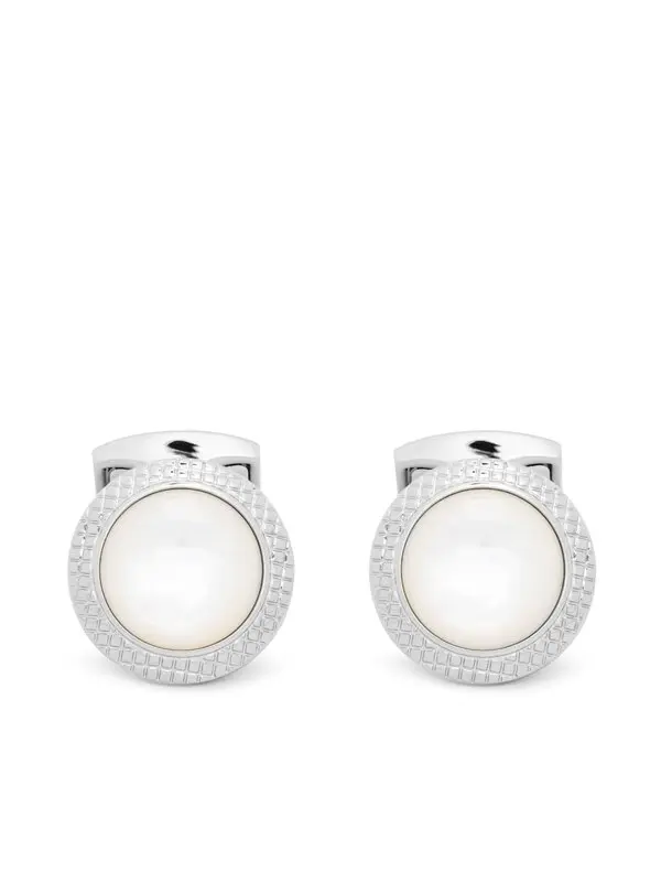 Tateossian Bullseye Cufflinks - Silver