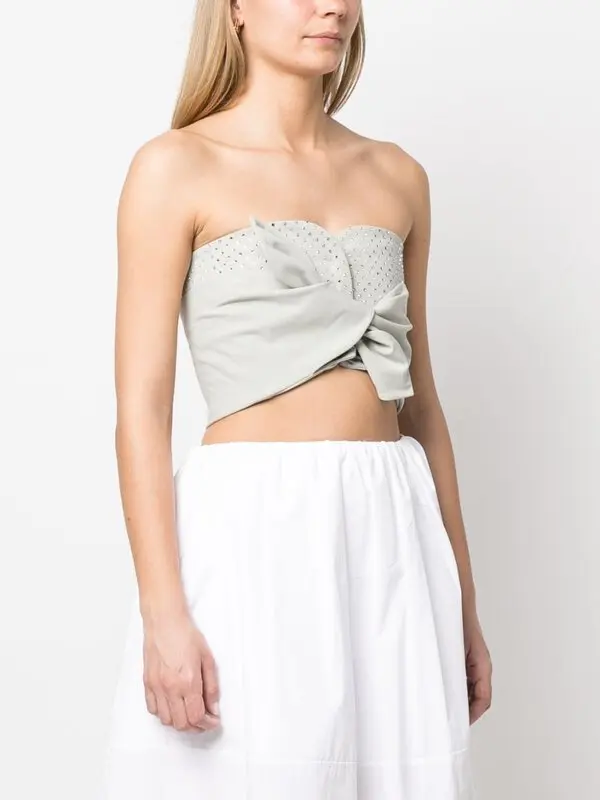 Philosophy Di Lorenzo Serafini Punched Paneling Top