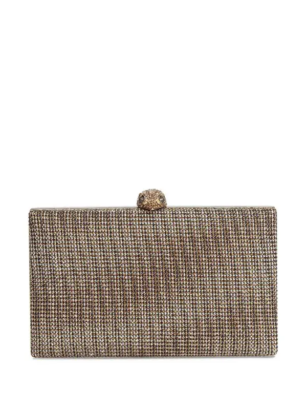 Kurt Geiger Crystal Kensington Clutch Bag - Brown