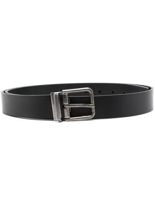 Dolce & Gabbana Leather Metal-buckle Belt