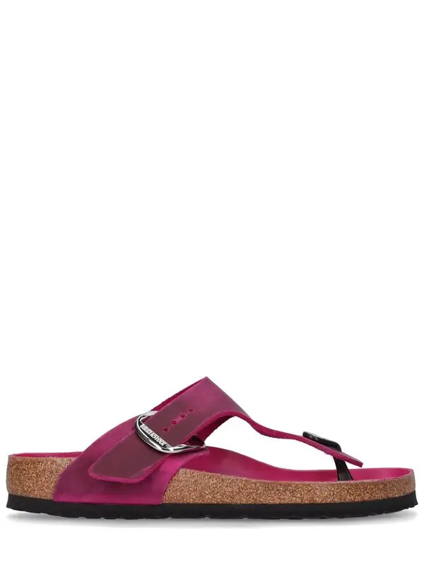 BIRKENSTOCK Gizeh Python Microfiber Sandals