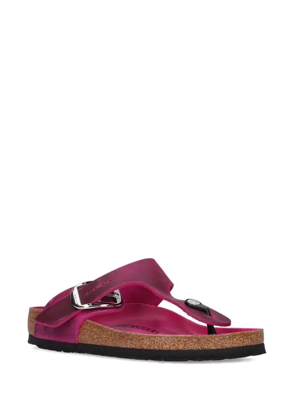 BIRKENSTOCK Gizeh Python Microfiber Sandals