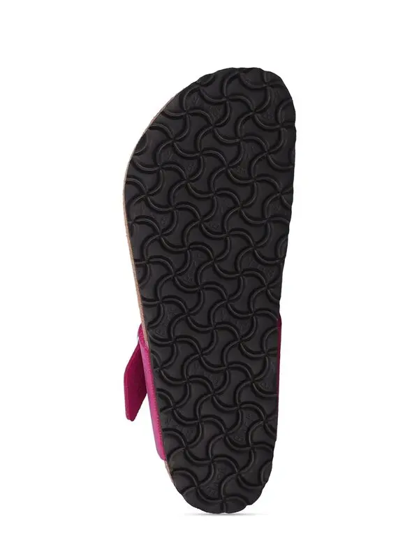 BIRKENSTOCK Gizeh Python Microfiber Sandals