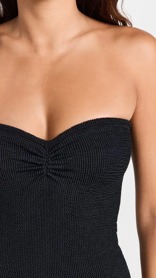 Hunza G Brooke One-piece Swimsuit - Black