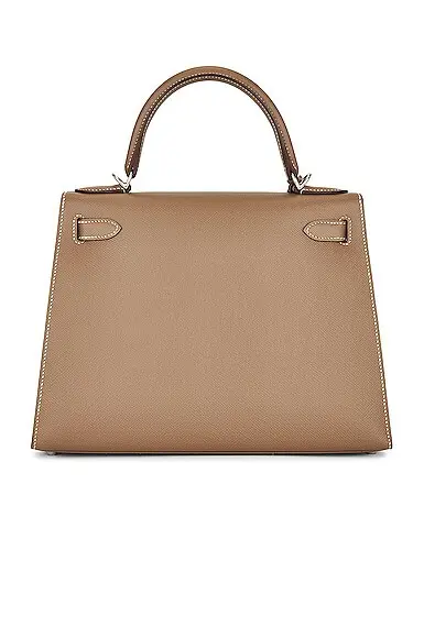 Hermès Epsom Kelly 28 Etoupe Handbag In Taupe