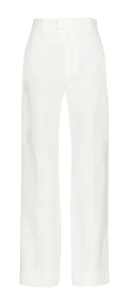 Bottega Veneta Wide Leg Pant - Chalk