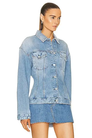 Acne Studios Denim Jacket In Blue