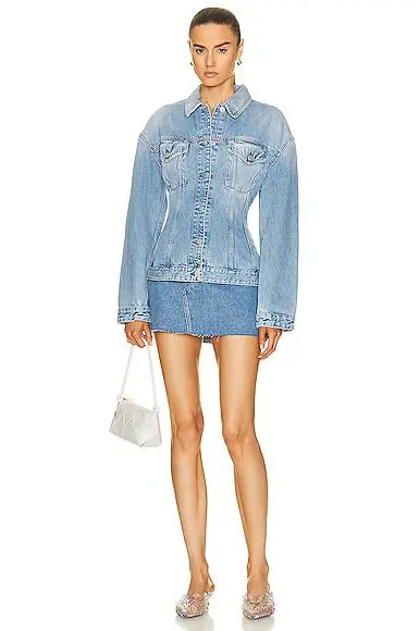Acne Studios Denim Jacket In Blue